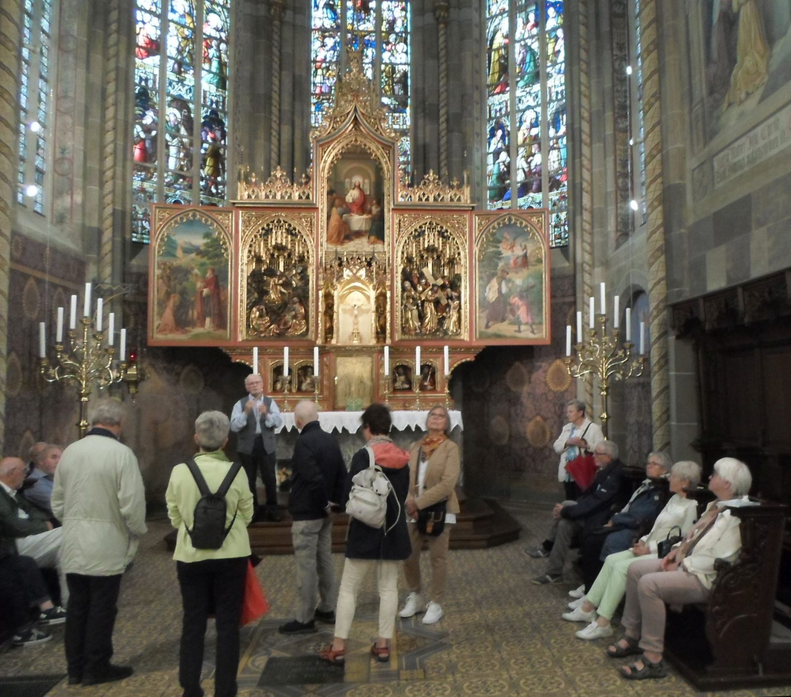 St. Peter und Paul Aldekerk, Altarraum; Bild, K. Oerschkes ...